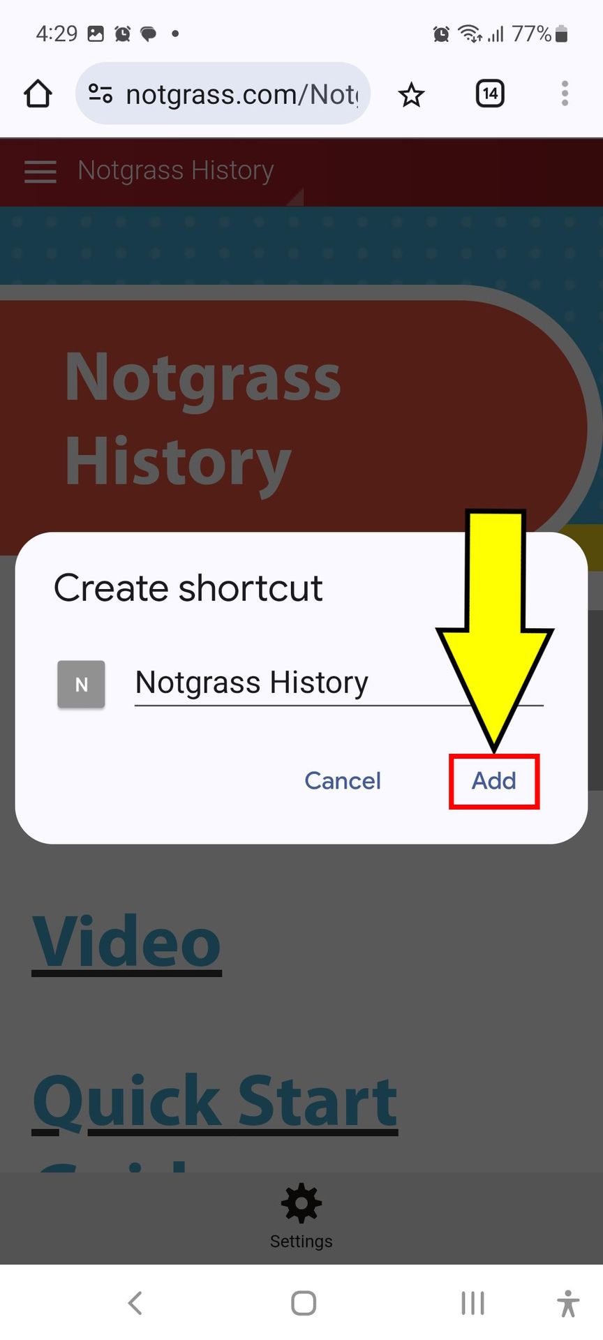 Notgrass History Mobile App