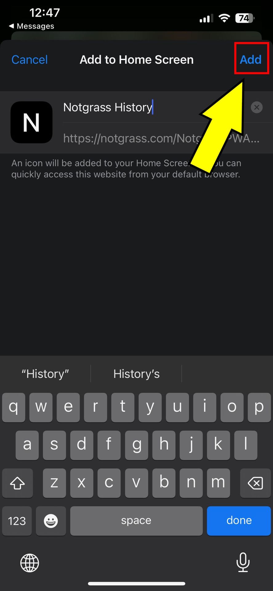 Notgrass History Mobile App