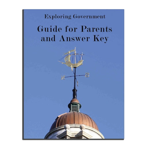 Exploring Government Guide for Parents and Answer Key (Clearance ...
